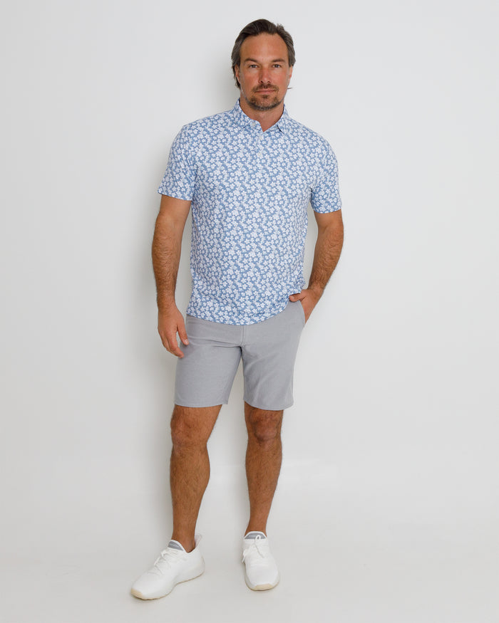 Melzi Polo - Laguna Blue – AndersonOrd Performance Apparel