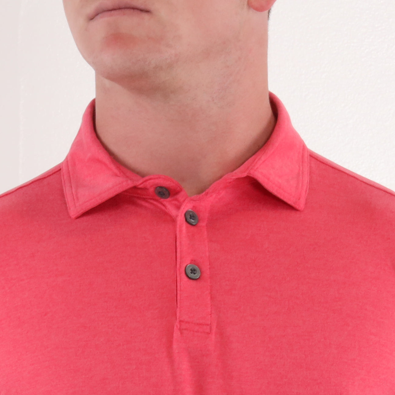 Gamer Polo - Raspberry Heather – AndersonOrd Performance Apparel